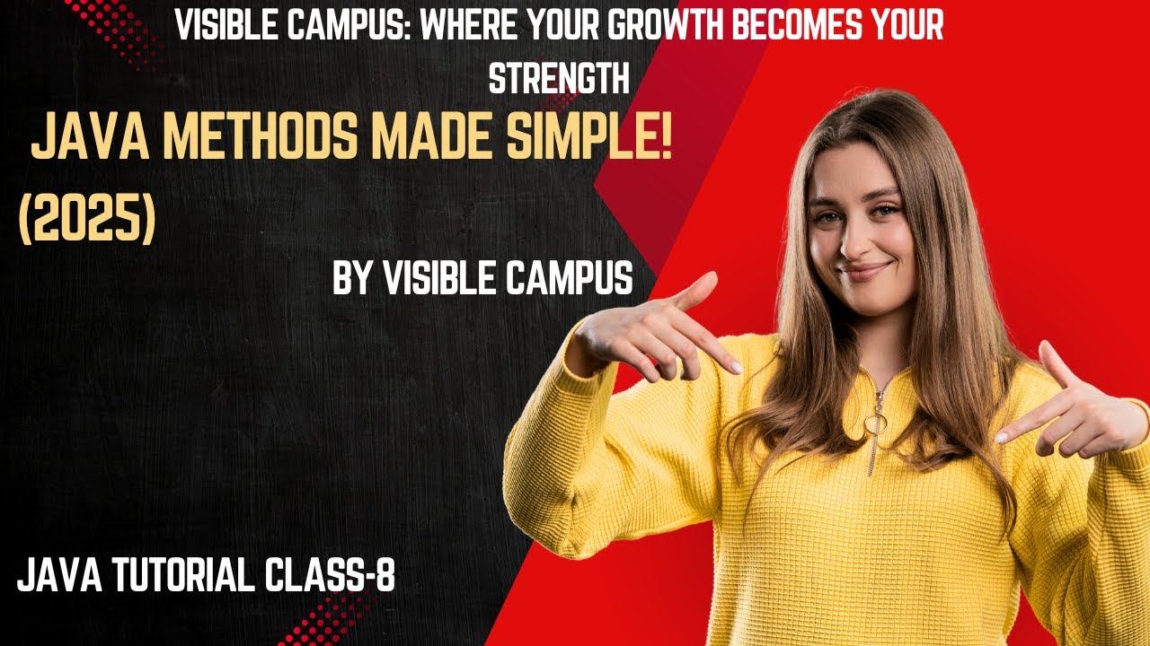 Java Methods (Functions) – Complete Concept with Hands-On Coding - YouTube