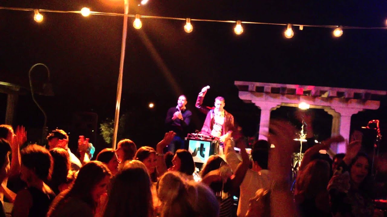 Santa Barbara DJ and Los Angeles DJ Scott Topper fires up the crowd ...