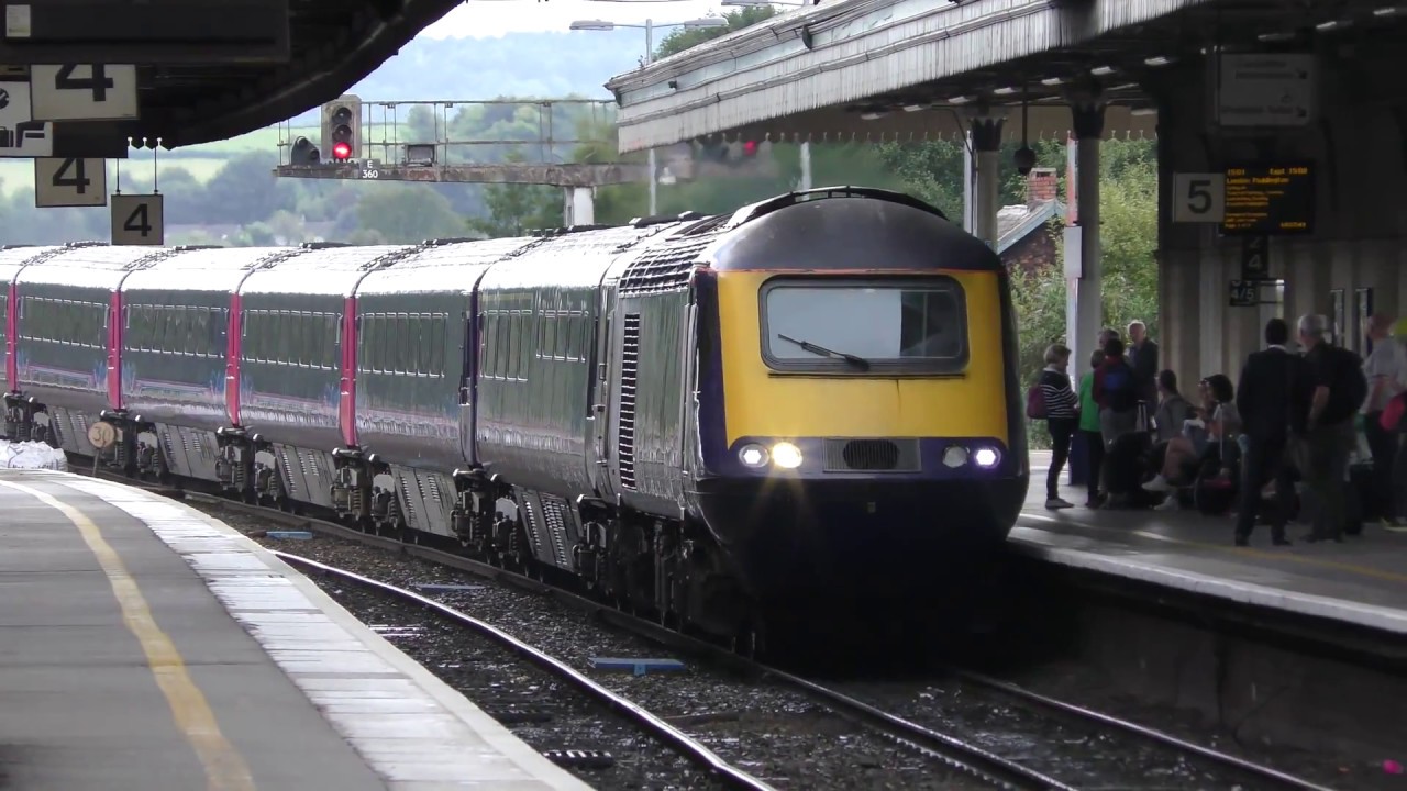 First debranded GWR HST en route to Scotrail - YouTube