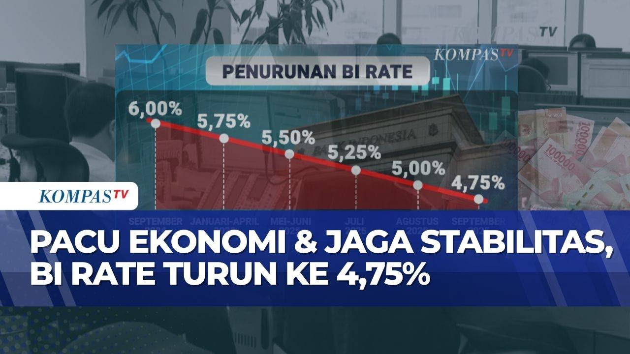 BI Rate Turun ke 4,75 Persen, Strategi Bank Indonesia Dorong Ekonomi ...