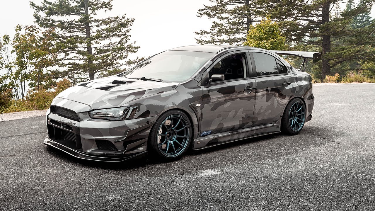 Mountain Run in a 700WHP Heavily Modified EVO! - YouTube