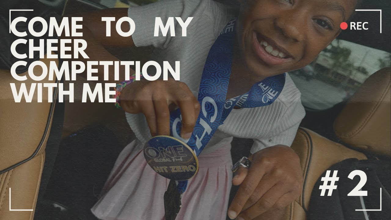 Come to my Cheer Competition with me. #cheerleader #cheercompetition # ...