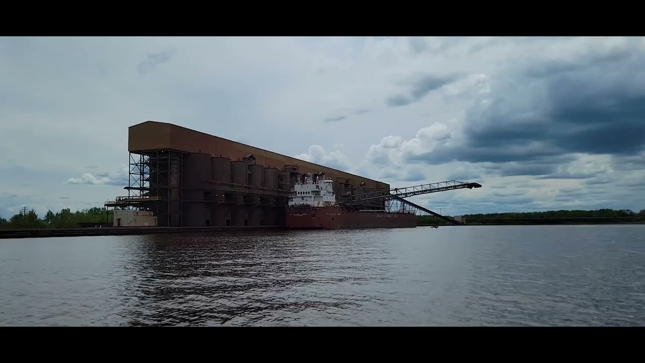 The Great Northern Ore Docks, Paul J Martin, and the life boat of the ...