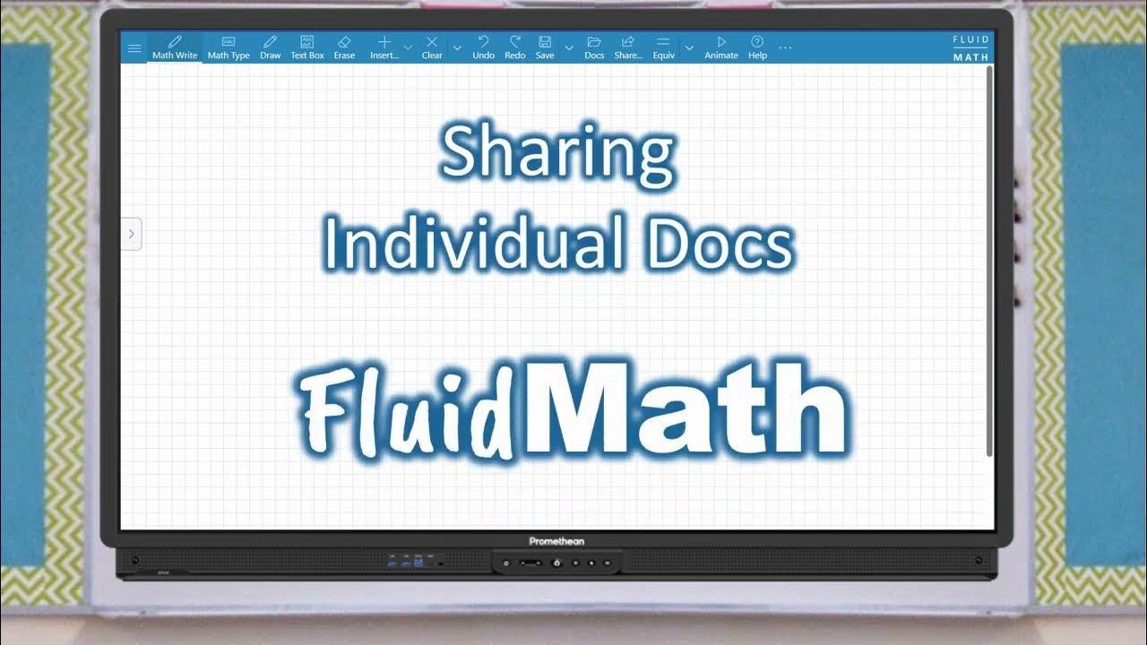 FluidMath: Sharing Individual Documents - YouTube