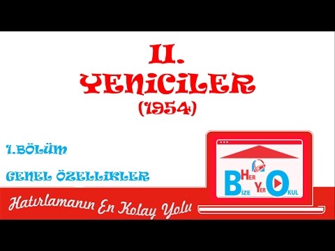 II YENİCİLER (ÖZELLİKLER)