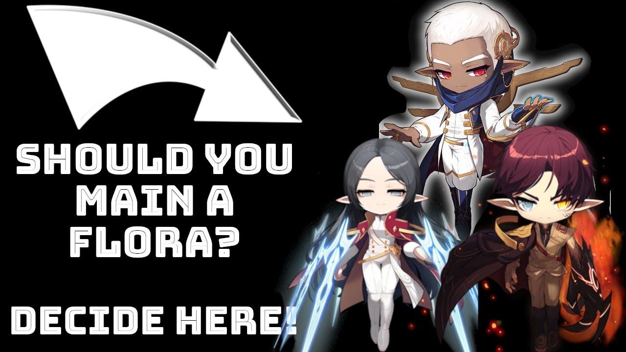 Maplestory Gameplay: Flora Classes [2022] Reboot (Illium, Adele, Ark ...