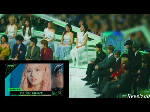 BTS, TXT, ITZY RECTION TO TWICE & EXO VCR NETIZEN CHOICE ||MMA 2019
