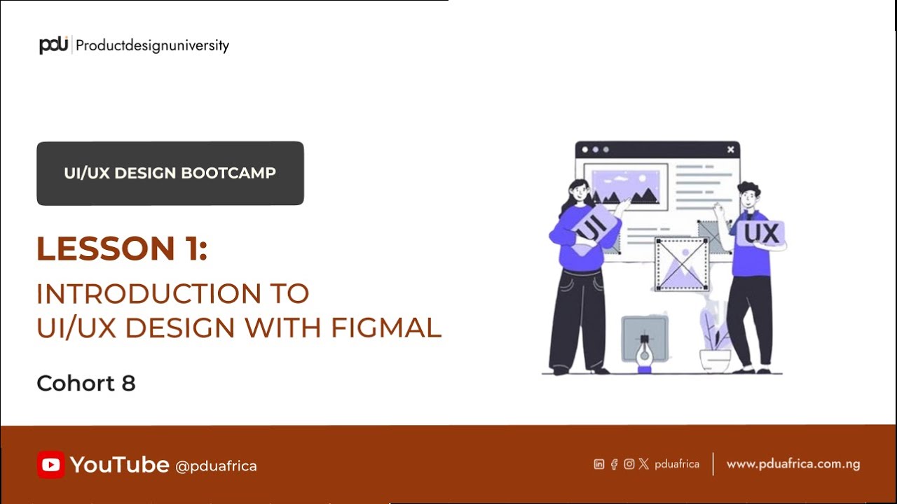 02. Introduction to UI/UX Design With Figma - Lesson 1 - YouTube
