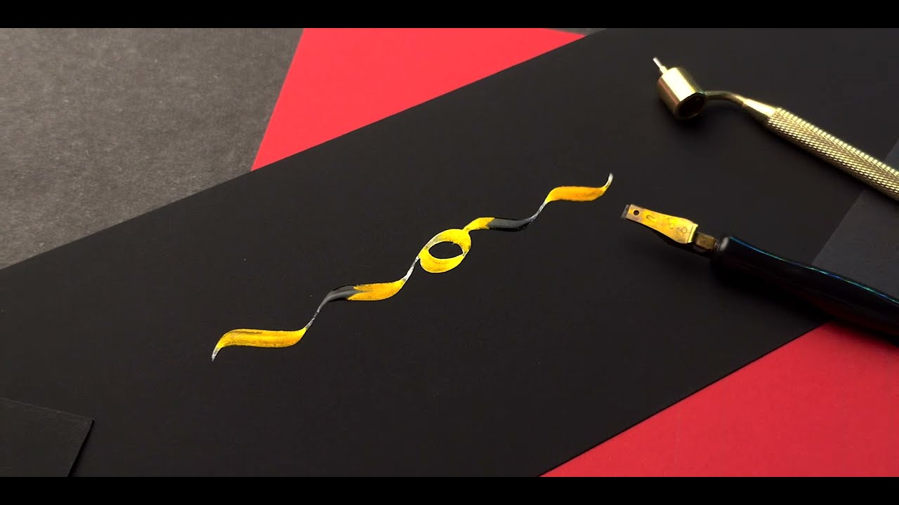 Water Calligraphy - YouTube