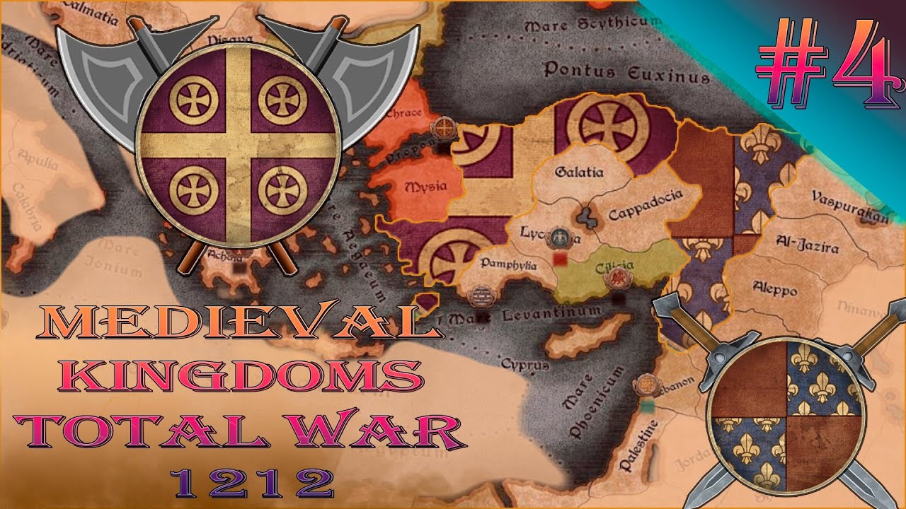 Medieval Kingdoms 1212 (Total War: Attila) #4 - Красивый город! Захват ...