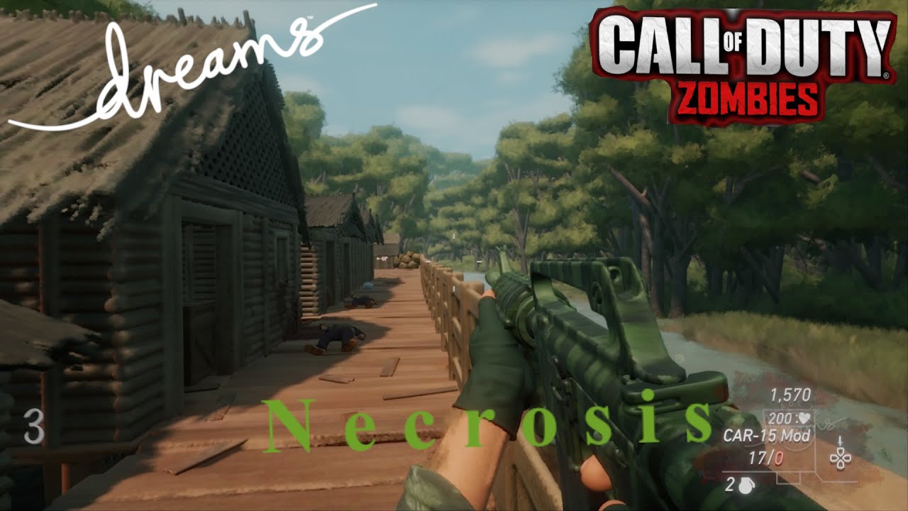 Dreams PS4 custom zombies: Operation Necrosis Easter Egg Hunt! (WORLD ...