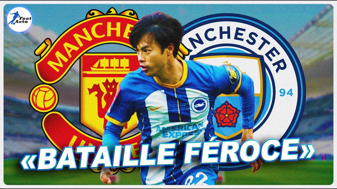 Man Utd dans une BATAILLE FÉROCE avec Man City pour la SIGNATURE de ...
