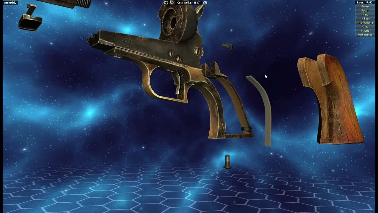 World of Guns Gun Disassembly - 26.Colt Walker 1847 (Assembly) - YouTube