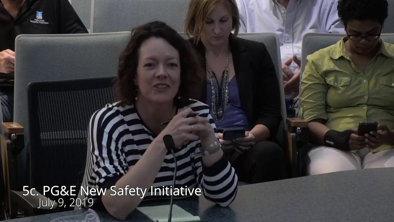 2019-07-09 PG&E Presentation - Community Wildfire Safety Program - YouTube