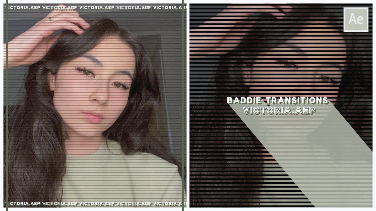 beginner baddie transition tutorials | after effects - YouTube