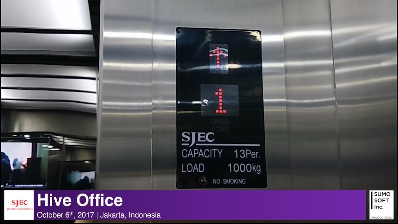 Brand New SJEC MRL Parking Lift/Elevator at Tamansari Hive Office ...
