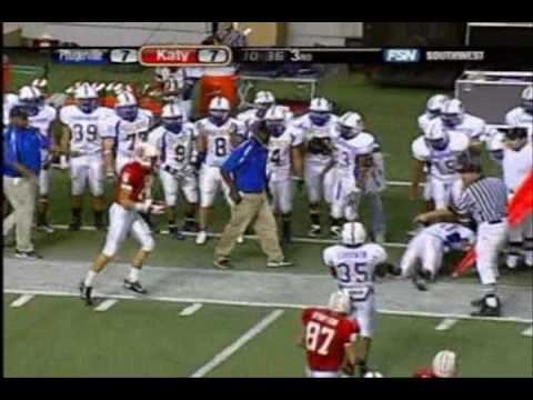 The Ryan Doerr Catch - Katy Tigers 2007 football - YouTube