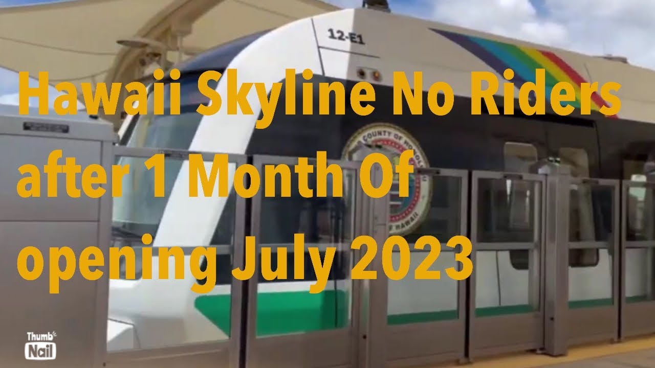 Riding the Skyline Rail Hawaii-10 Billion Dollars To Make!!! No ...