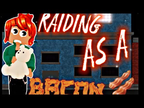 RAIDING AS A BACON IN DAHOOD | Roblox
