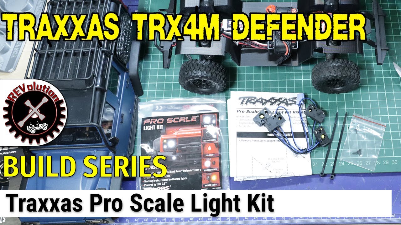 Traxxas TRX4M Defender Build Series - Traxxas TRX4m Defender Light Kit ...
