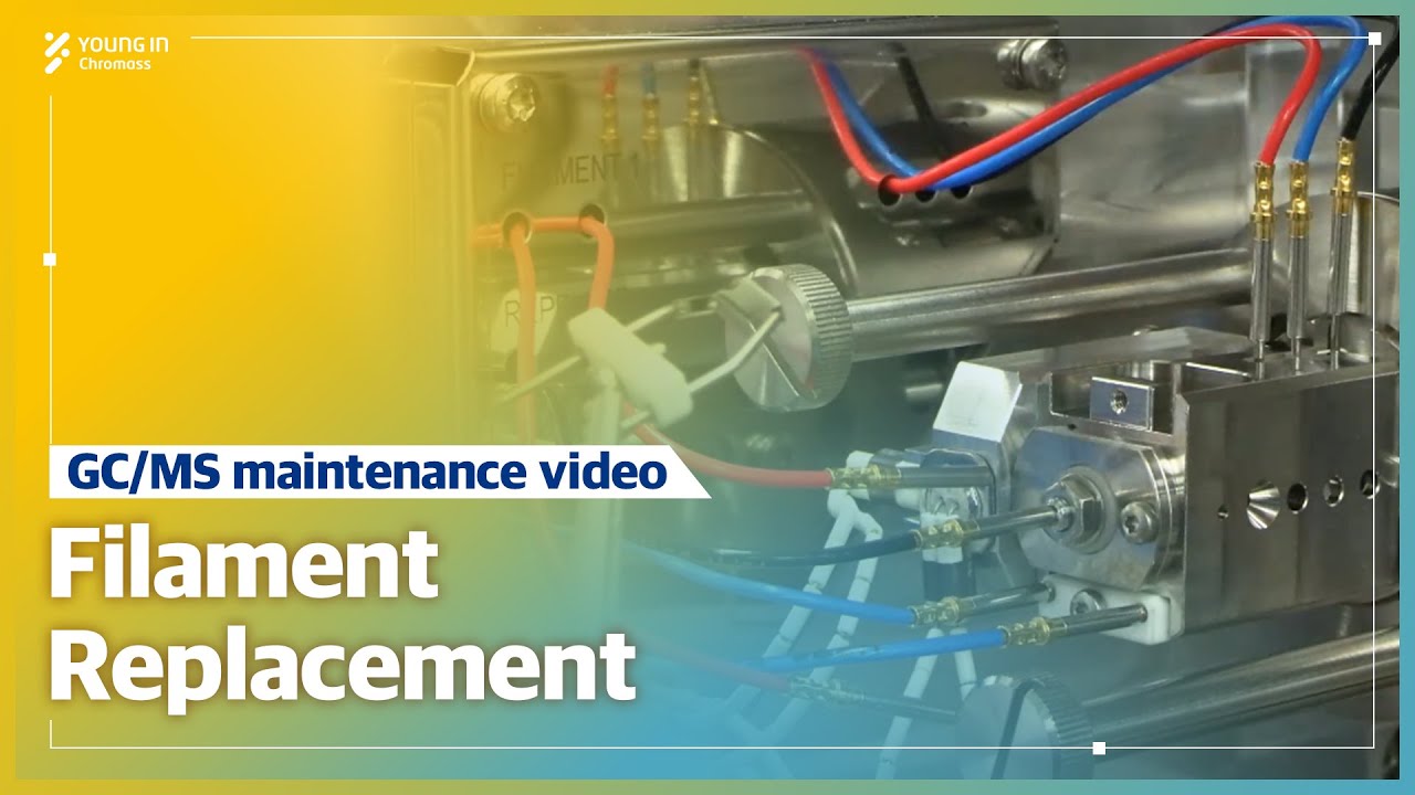 [GC/MS maintenance] Filament Replacement | ChroZen GC/MS - YouTube