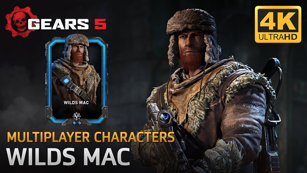 Gears 5 - Multiplayer Characters: Wilds Mac - YouTube