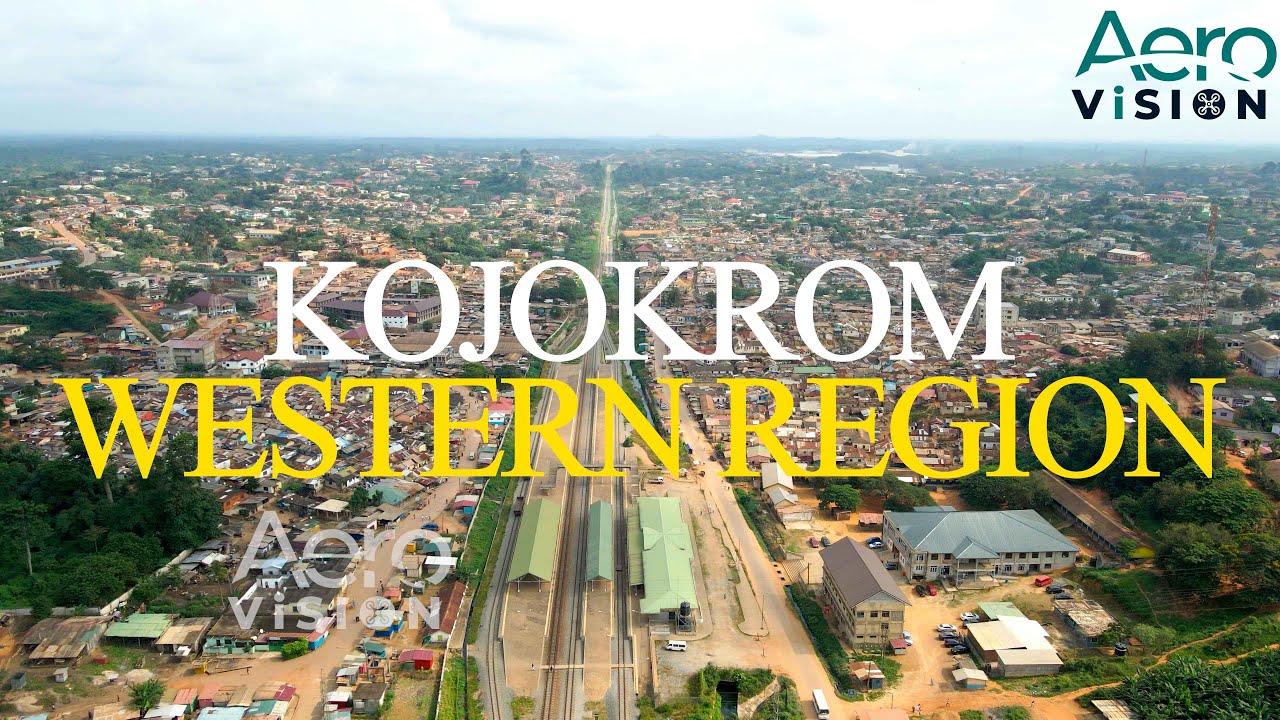 THIS IS KOJOKROM(TAKORADI) FROM A DRONE'S VIEW - YouTube