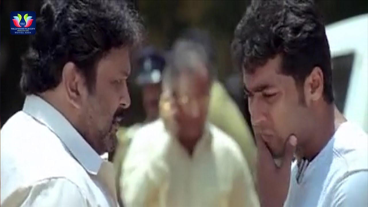 Suriya And Prabhu Police Station Scene Veedokkade Movie || Latest Movie ...