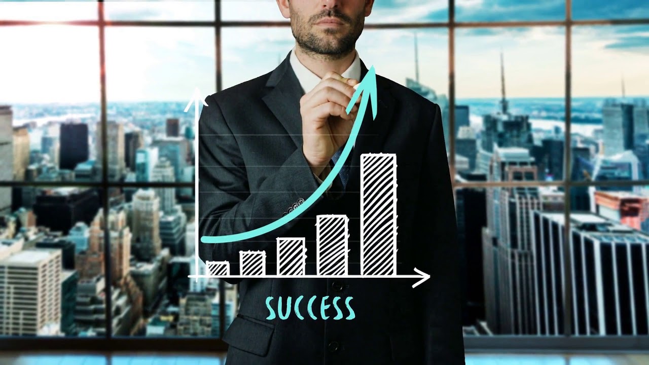 A man showing Success | Stock Footage - YouTube