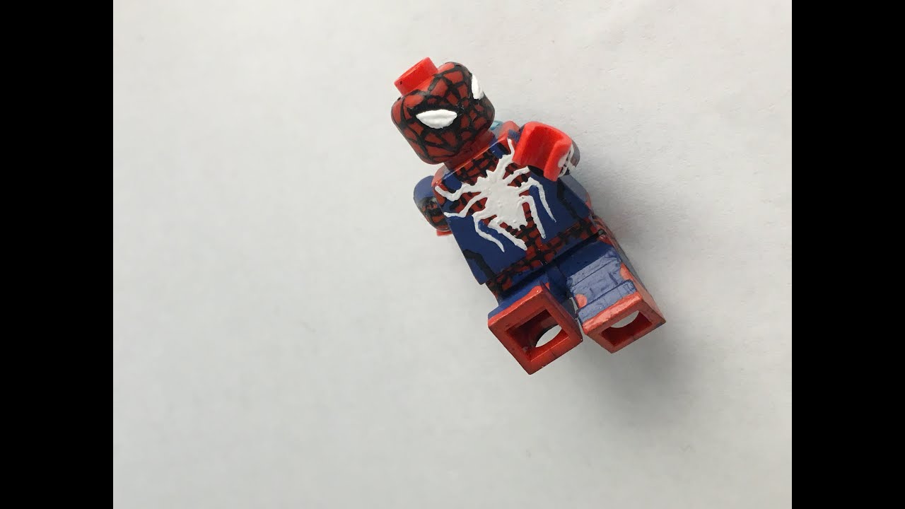 Lego Spiderman Ps4 suit showcase - YouTube