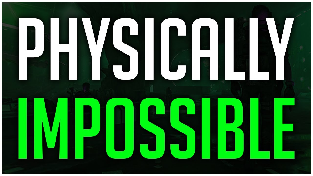 This is PHYSICALLY IMPOSSIBLE | The Division 2 - YouTube