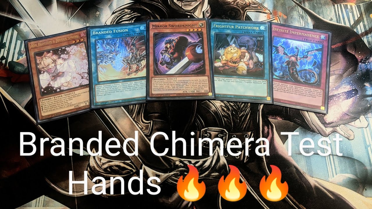 Yu-Gi-Oh - Branded Chimera Test Hands - June 2023 Format - YouTube