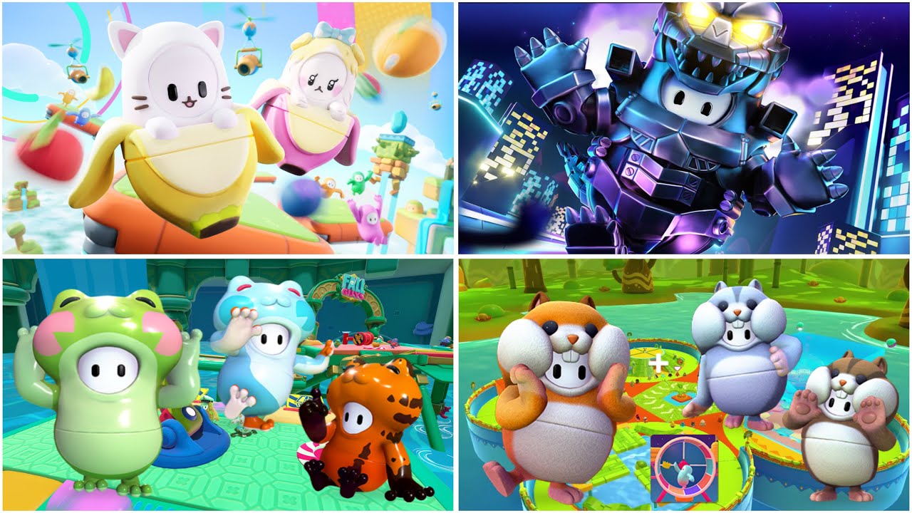 BIGGEST FALL GUYS ITEM SHOP LEAK EVER! (NEW Godzilla, Frogs, Emotes ...