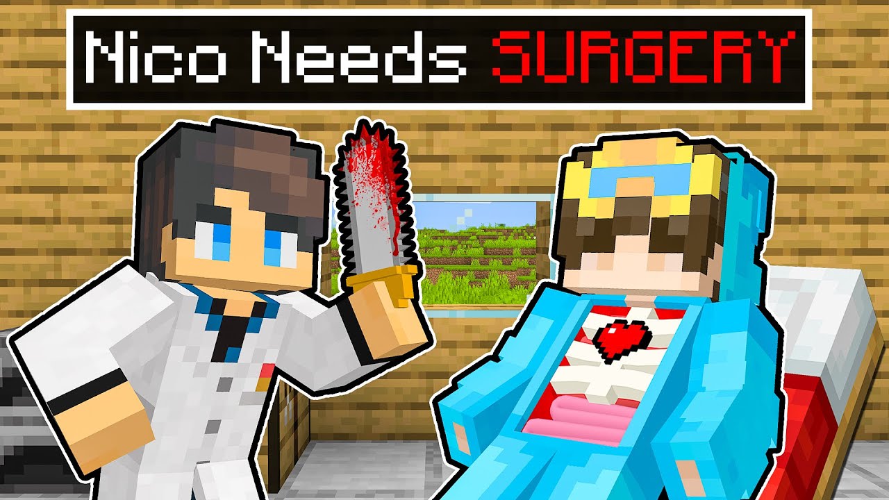 Nico NEEDS SURGERY in Minecraft - YouTube