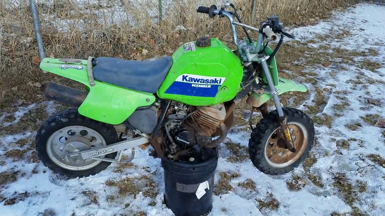 Kawasaki KD80X #TEAMPRYME transformation before video - YouTube