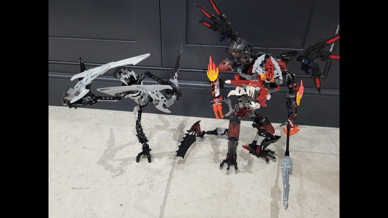 I built a custom Makuta (bionicle Makuta of Stelt Insectoyd) - YouTube