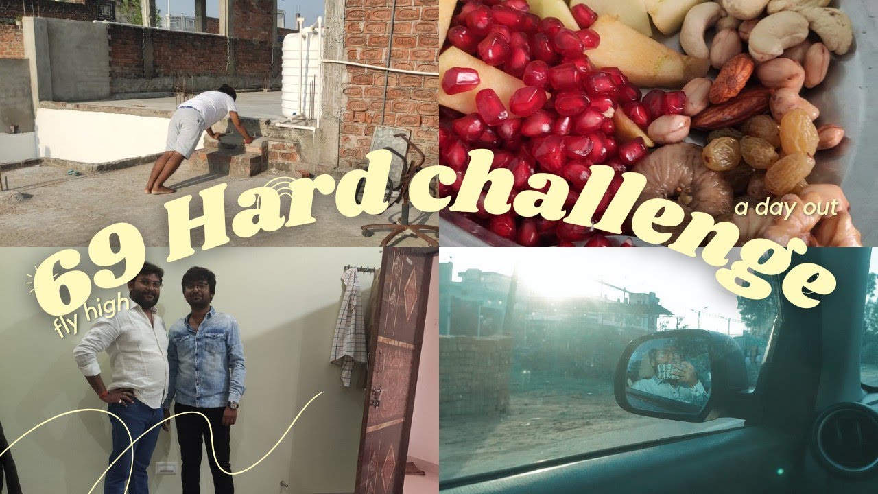 69 Hard Challenge Day 04/69 , भाई साहब ने चैलेंज तो ले लिया और उठते 7 ...