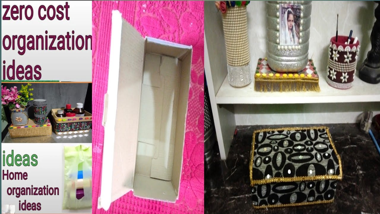 Easy DIY | Easy & Beautiful DIY form Waste Material//No Cost Home Decor ...