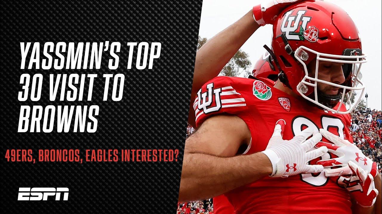 NFL Draft hopeful Thomas Yassmin's 'unbelievable' visit to Browns + 49ers, Eagles, Broncos ...