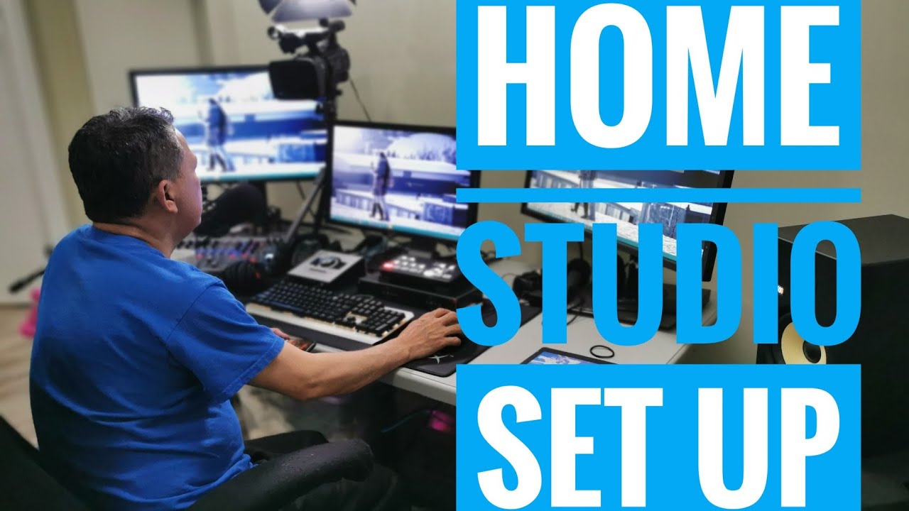 DIY Home Studio Set Up - YouTube