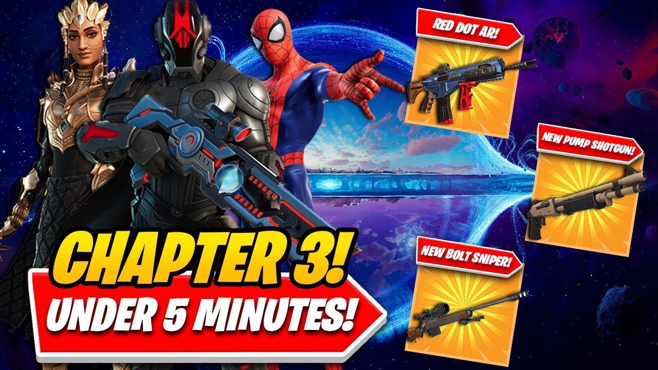 Fortnite CHAPTER 3 SEASON 1 Update Explained: EVERYTHING You NEED TO ...