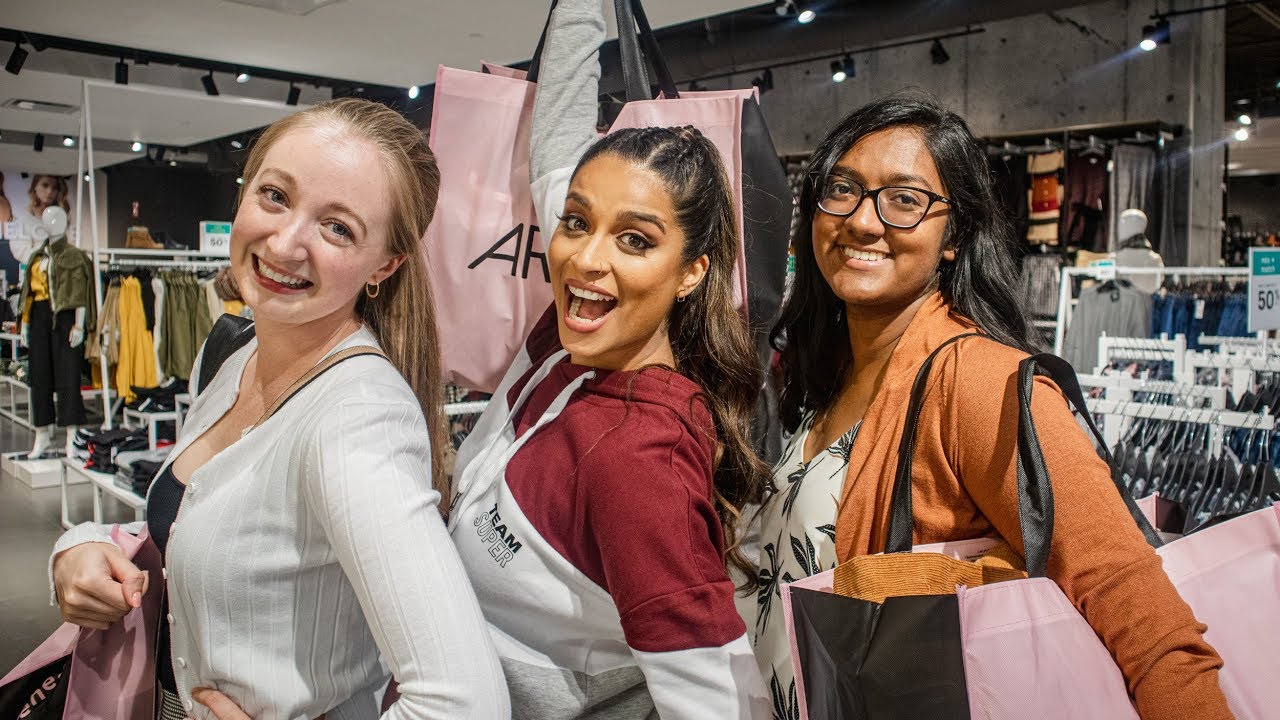 Taking Fans On The Ultimate Shopping Haul - YouTube