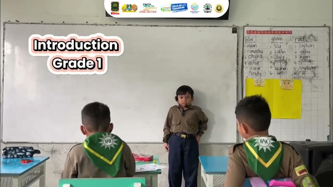 International Class Program Grade 1- SD Muhammadiyah 26 Surabaya - YouTube