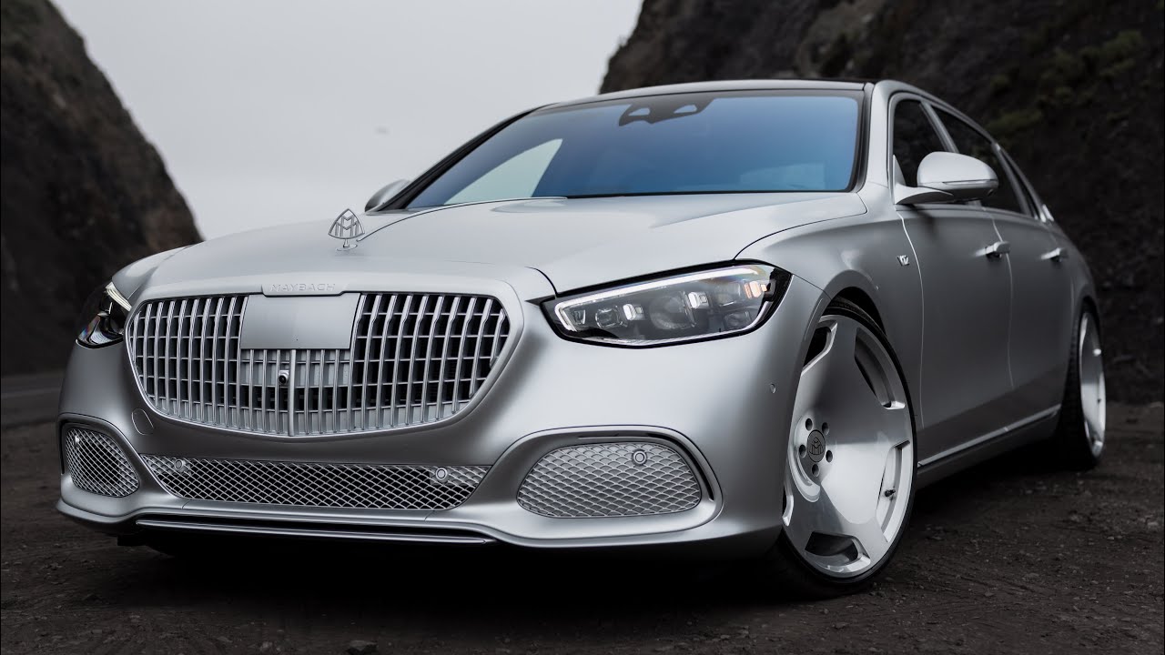 You Won't Believe This Icy Maybach S680's Mind-Blowing Look! - YouTube