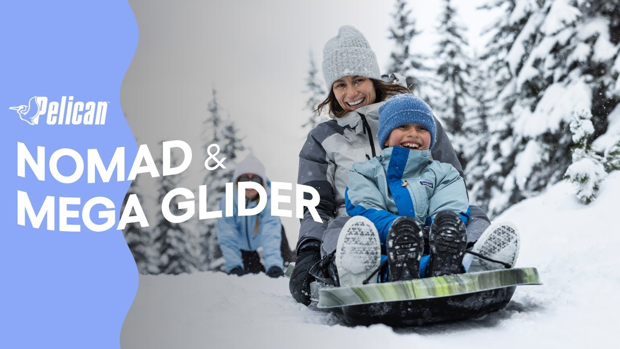 PELICAN | The Joys of Winter with Kid Sleds - YouTube