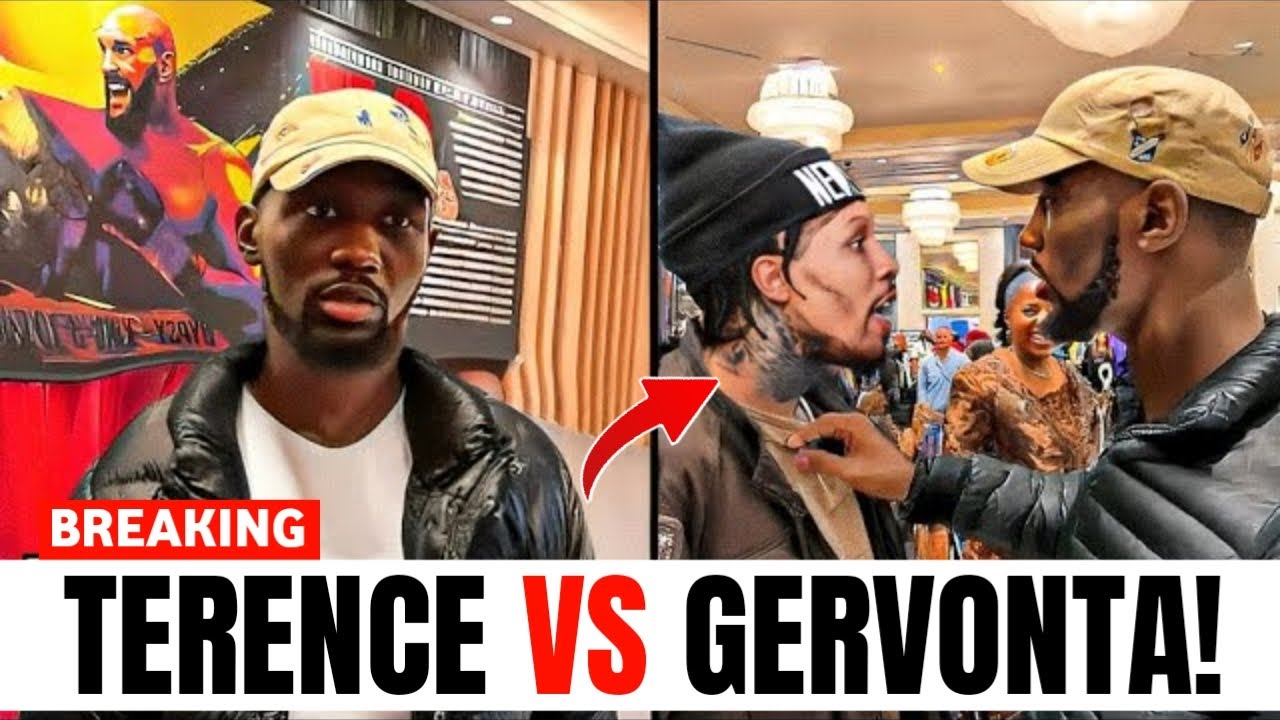 Terence LOSES Temper & Caught Gervonta's Collar Outside Of Miami Club ...
