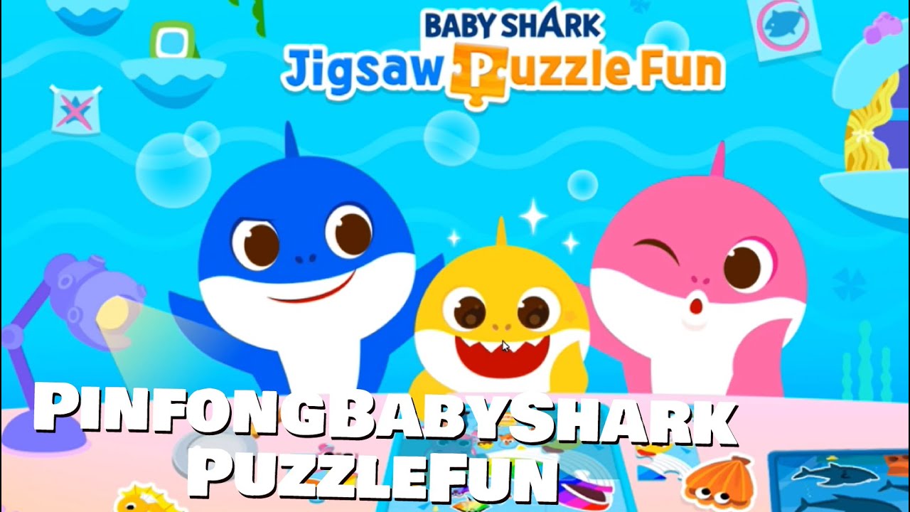 Pinkfong Baby Shark - Puzzle Fun | Let's Play | Free Offline Game - YouTube