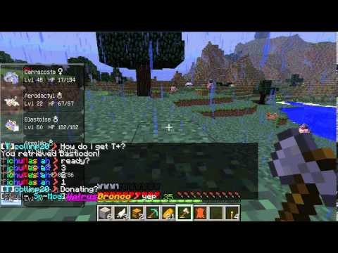 Pixelmon Mod Evolving Rare Fossil Shieldon into Blastiodon Minecraft ...