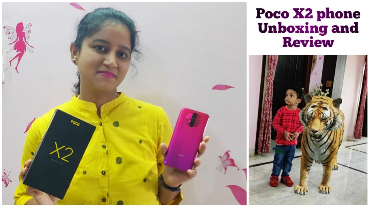 ||Poco X2 mobile phone unboxing and Review||Poco X2 phone||Phoenix Red ...