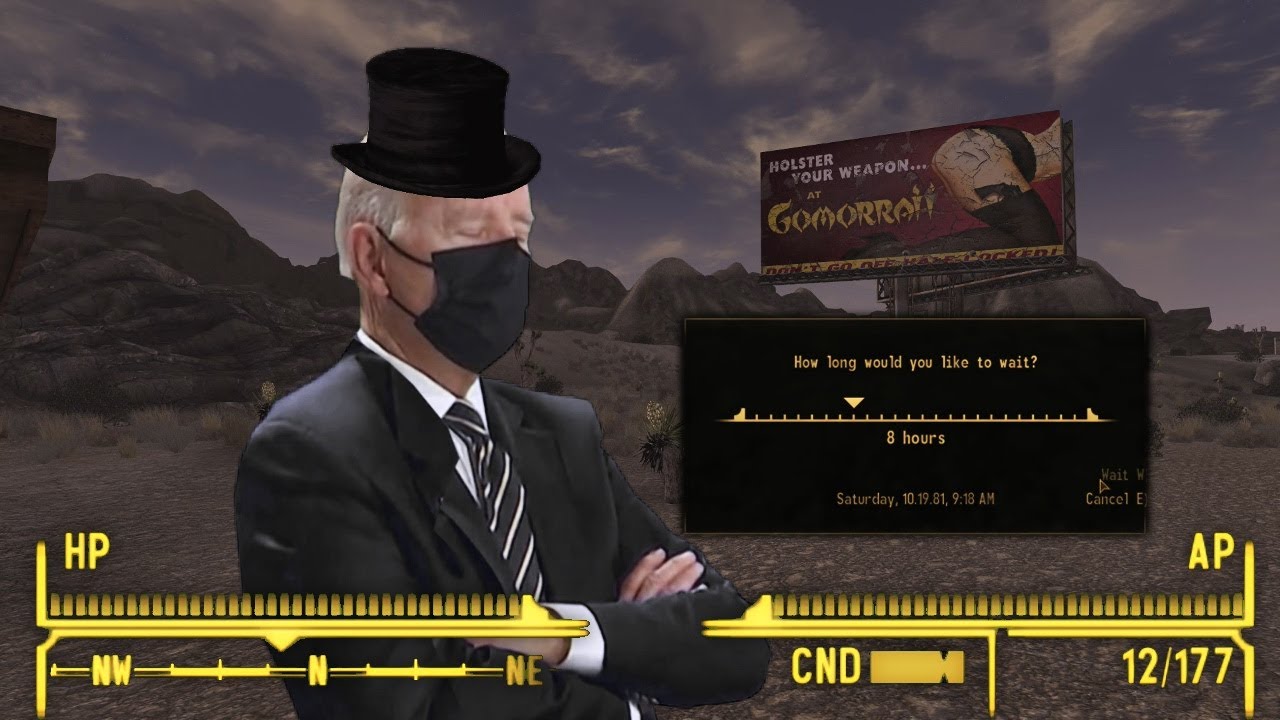 Waiting in Fallout 3 vs Waiting in Fallout: New Vegas - YouTube